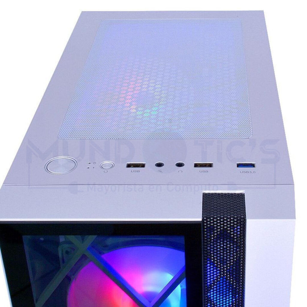CASE GAMER HALION DRAGON CR15 BLANCO - MundoTic's | Mayorista en Computo